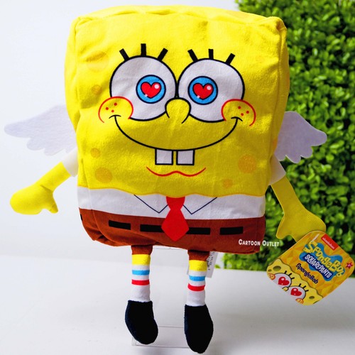Spongebob Squarepants Doll 10" Stuffed Plush Cupid Angel Valentines ...
