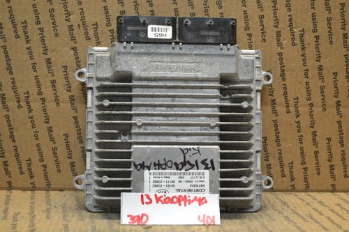2011-2013 Kia Optima Engine Control Unit ECU 391012G862 Module 390-4D1 ...