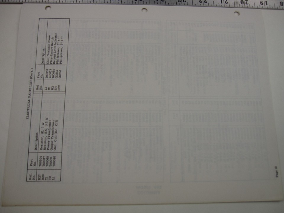 SF 1950's Sams Photofact COLUMBIA Model 462 BIS | eBay