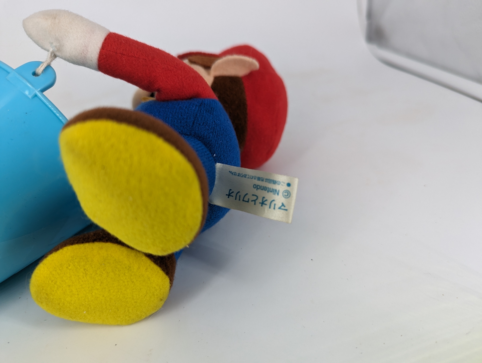 Super Mario & Wario Plush 1993 TAKARA Mario with Bucket 7" VERY RARE | eBay