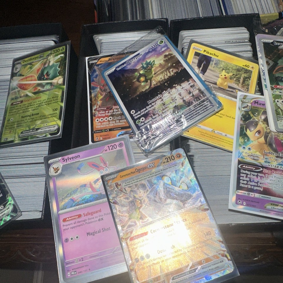 Pokemon Lot of 5000 Cards Ultra Rare Full Arts Ex Holos and Card ...