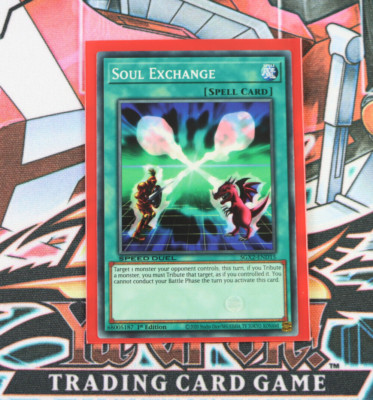 YuGiOh Spell Card Soul Exchange SGX2-END15 1st Edition Common | eBay