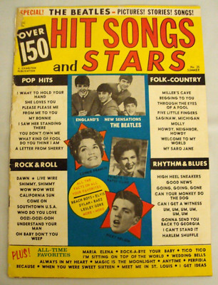 150 Hit Songs and Stars Magazine (Charlton) - Summer 1964 | eBay