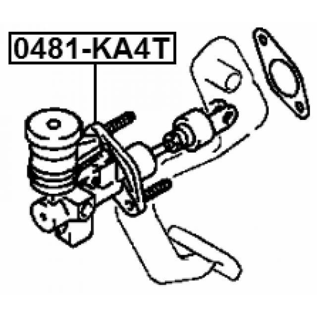 Clutch Master Cylinder For MITSUBISHI L200 05-16 PAJERO 08-18 ...