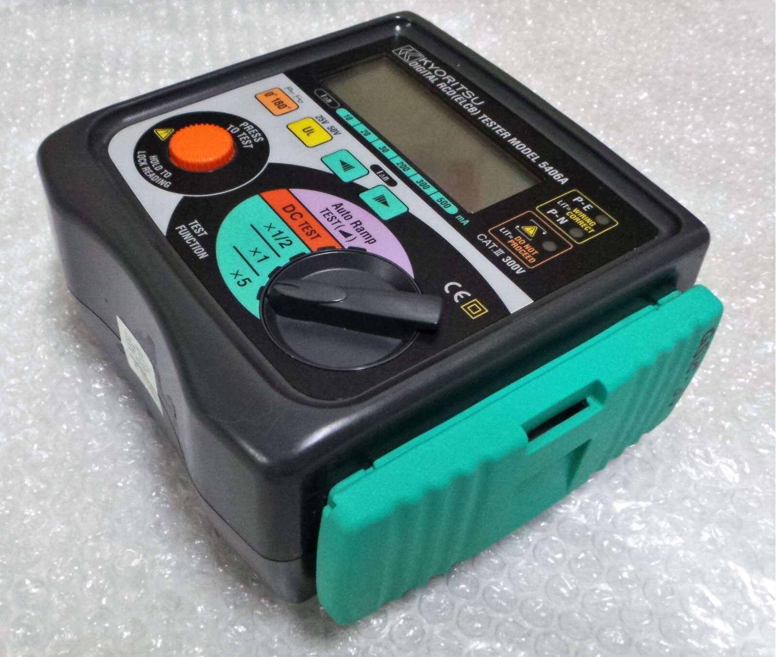 Kyoritsu 5406A Digital RCD(ELCB) Tester for sale online | eBay