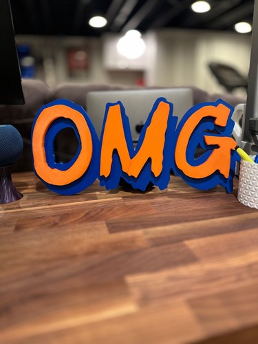 OMG Rally Sign Mets | 18" wide Great Unique Gift for the Mets Fan in ...