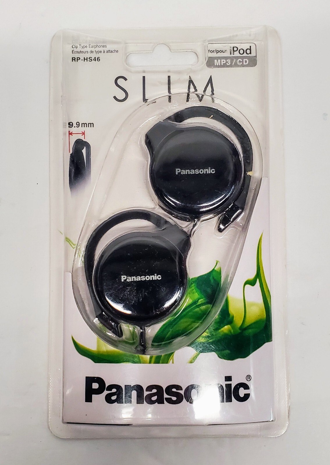 Panasonic- Rp-hs46e-k Slim Clip On Earphone - Black | eBay