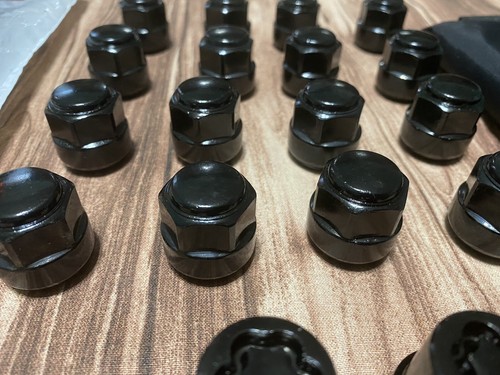 USED OEM HONDA BLACK LUG NUTS & WHEEL LOCK SET PILOT PASSPORT CIVIC ...