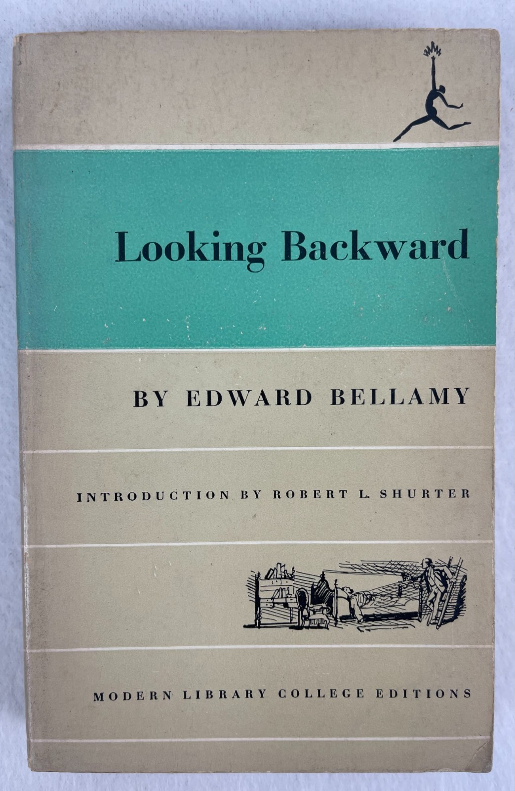 LOOKING BACKWARD - Edward Bellamy, vintage 1951 Modern Library ...