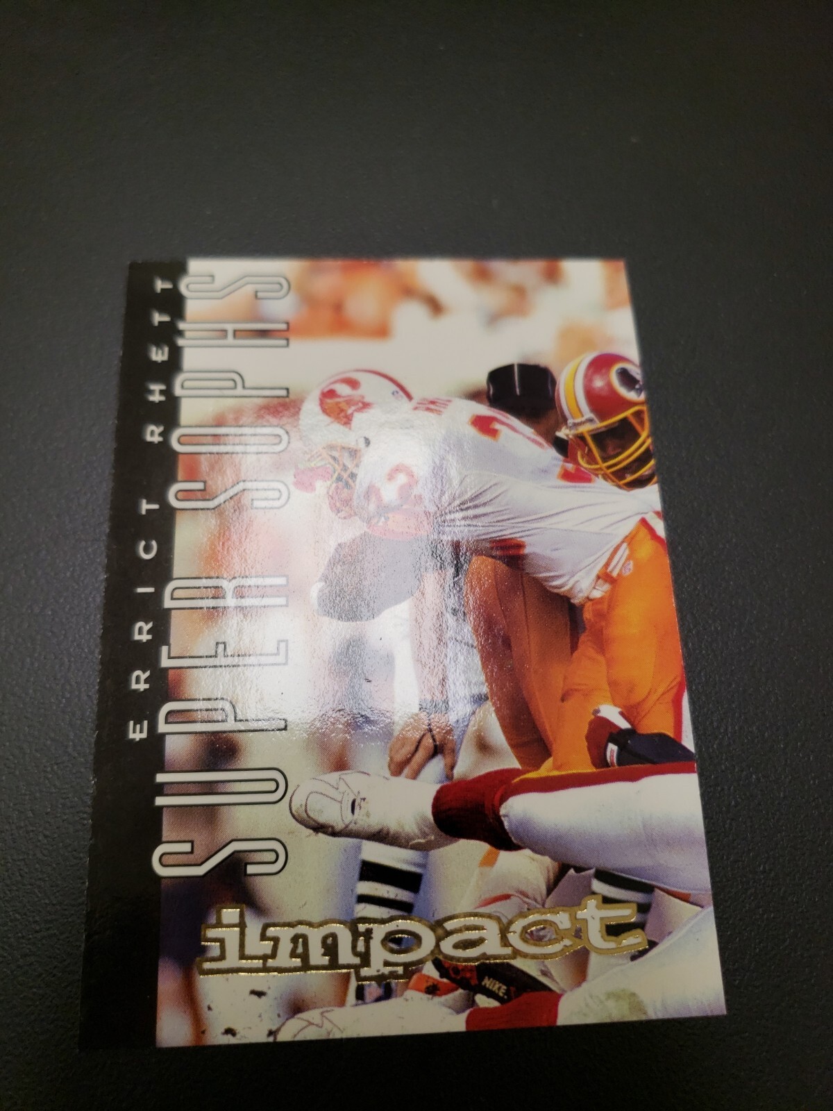 errict rhett (tampa bay buccaneers -rb) 1995 skybox impact SUPER SOPHS card #159 | eBay