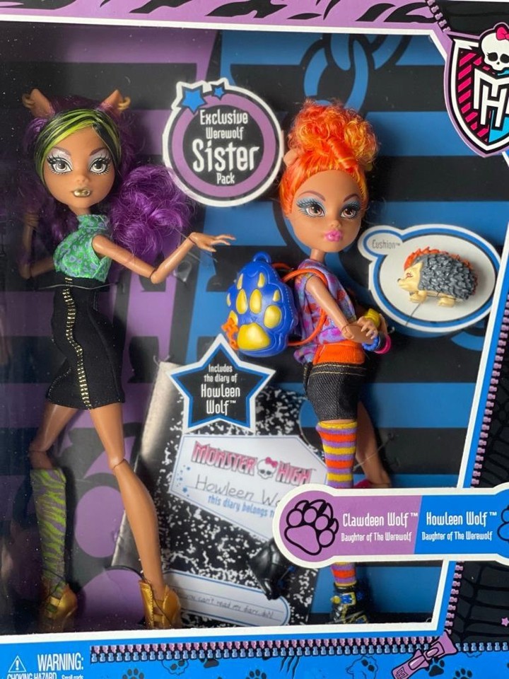 Monster High Exclusive Werewolf Sister Pack | eBay
