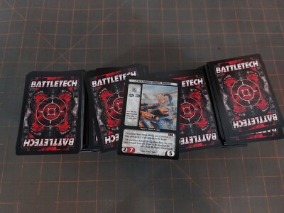 Battletech CCG Lot 1998 Black Border 1050+ Cards Mechs Duplicates | eBay