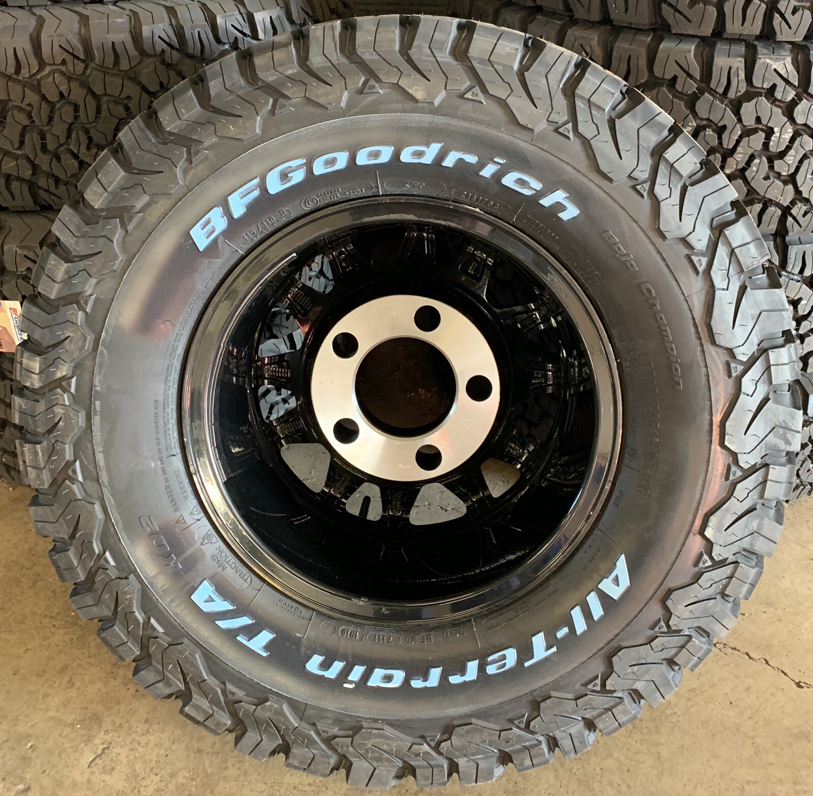 EVO Corse DakarZero 16" Land Rover Defender Alloy Wheels & BFG Tyres x4 ...