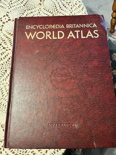 World Atlas - Encyclopedia Britannica (Hardcover, 1964) | eBay