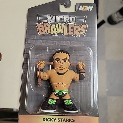 July 2024 Pro Wrestling Crate Mirco Brawlers Ricky Starks AEW ALL ELITE ...