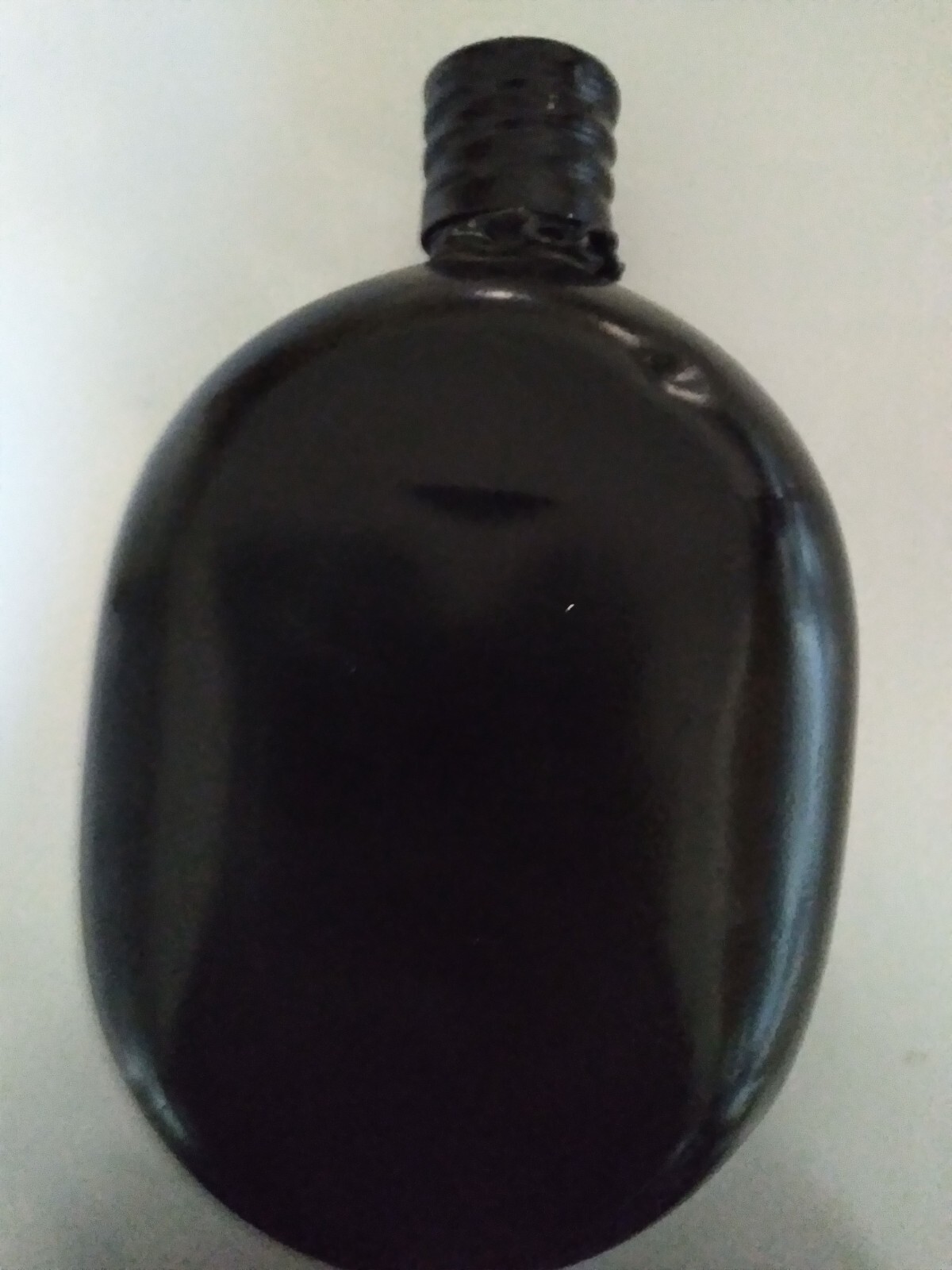 Vintage Soviet Union Military Customized Water Flask. Painted Black ...