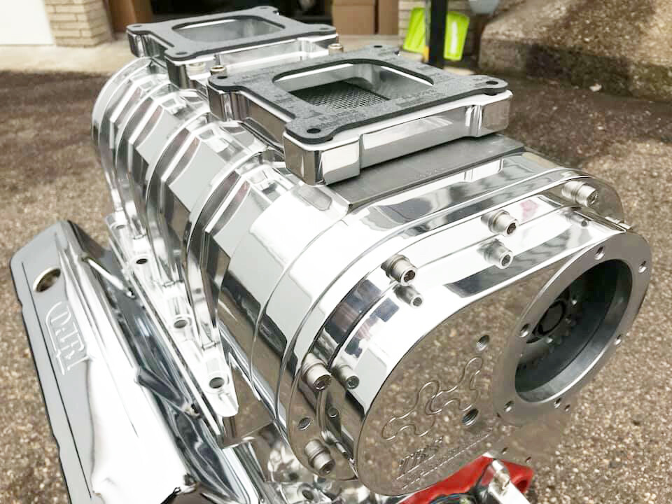 372 C.I. SMALL BLOCK CHEVY BLOWER SUPERCHARGER MOTOR COMPLETE YES WE DO ...