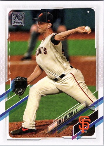 2021 Topps #589 Tony Watson San Francisco Giants | eBay