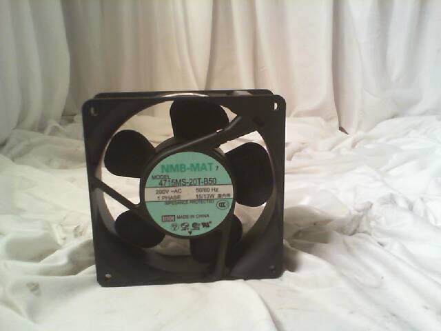 NMB-MAT 4715MS-20T-B50 Axial Cooling Fan 200VAC 50/60Hz 1P 15/13Watt ...