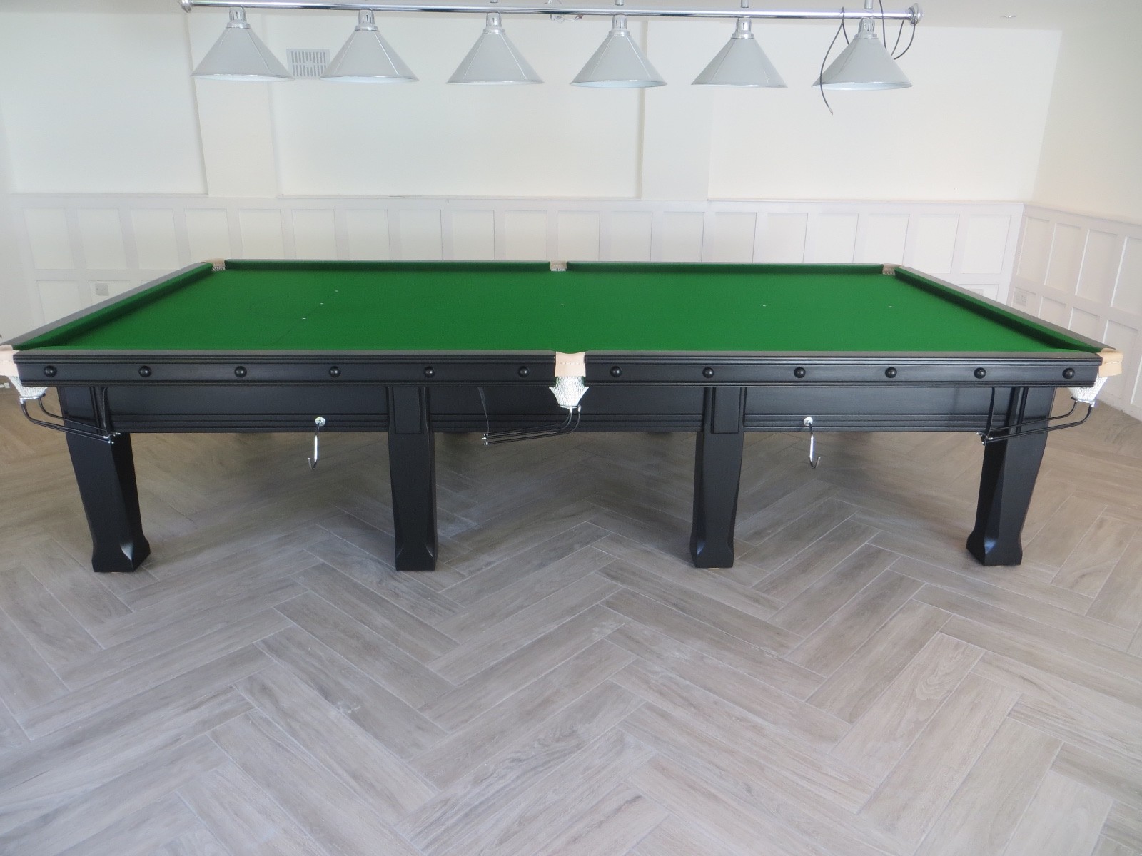 Full Size Black Snooker Table with Free Professional Delivery and ...
