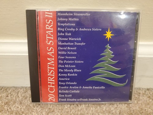 20 Christmas Stars II (CD, 2000, Kid's Records) Johnny Mathis, John ...