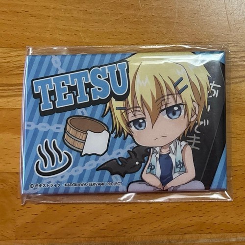 SERVAMP Tetsu Sendagaya Can Badge | eBay