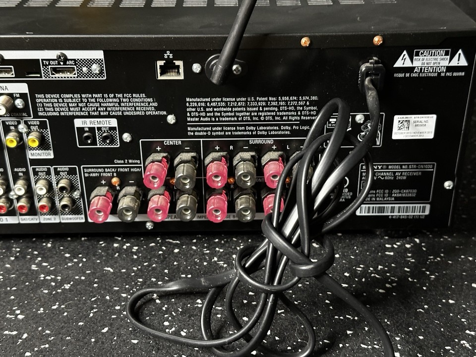 Sony STR-DN1030 A/V Receiver 7.2 Channel WiFi Bluetooth AirPlay ...