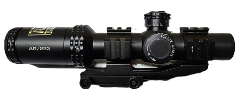 Bushnell Optics 1-4x24mm Rifle Scope w/ SFP Drop Zone‑223 BDC Reticle ...