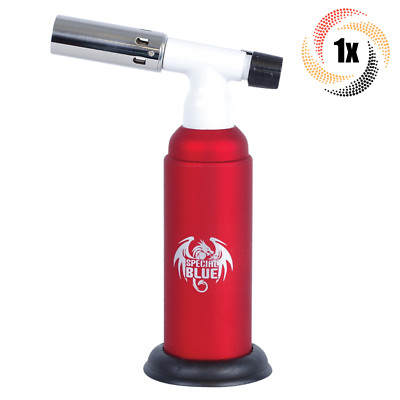 1x Torch Special Blue Monster 1 Red Refillable Butane Torch ...