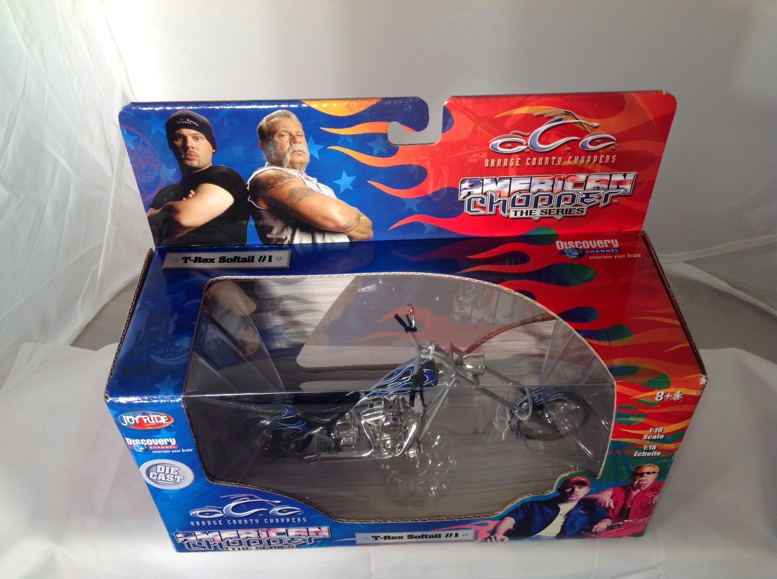 Orange County Choppers T-Rex Softail #1 American Chopper Series 1:18 ...