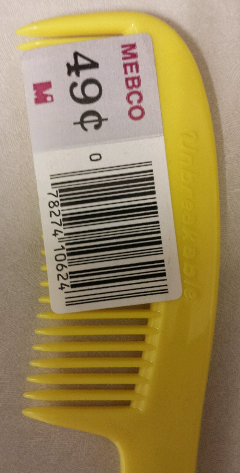 Vintage Pocket Comb! Purse Comb! Unbreakable! Unique old hard to find ...
