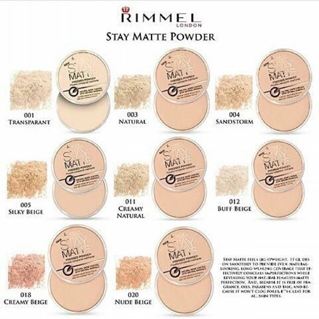 Rimmel Stay Matte Powder Creamy Natural