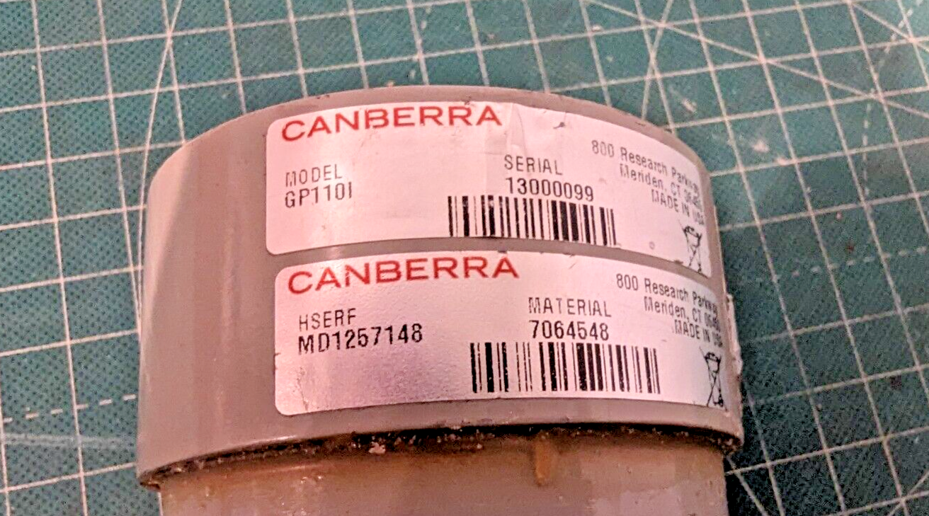 GIANT Canberra GP-110i Gamma Detector Model 47995 With Centronic Geiger ...