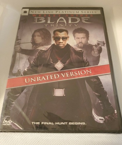 Blade: Trinity (DVD, 2005, 2-Disc Set, Unrated) Featuring Wesley Snipes ...