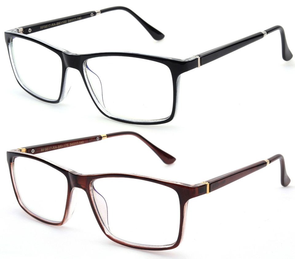 Anti Blue Ray Blue Light Blocking Reading Glasses Anti Glare With Case ...