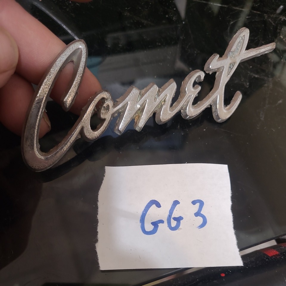 1965 MERCURY COMET TRUNK LID EMBLEM OEM FOMOCO | eBay