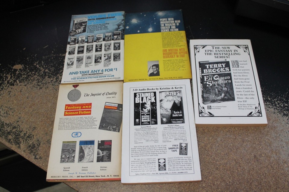 13 back issues of FANTASY AND SCIENCE FICTION Magazine | eBay