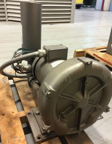 AMETEK 1hp Regenerative Blower with Muffler P/N 523625 | eBay