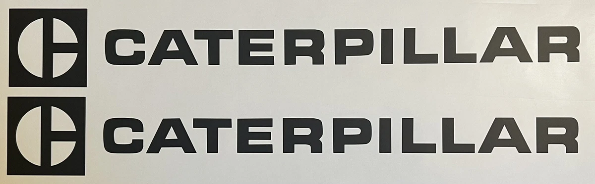 Caterpillar Logo Stickers