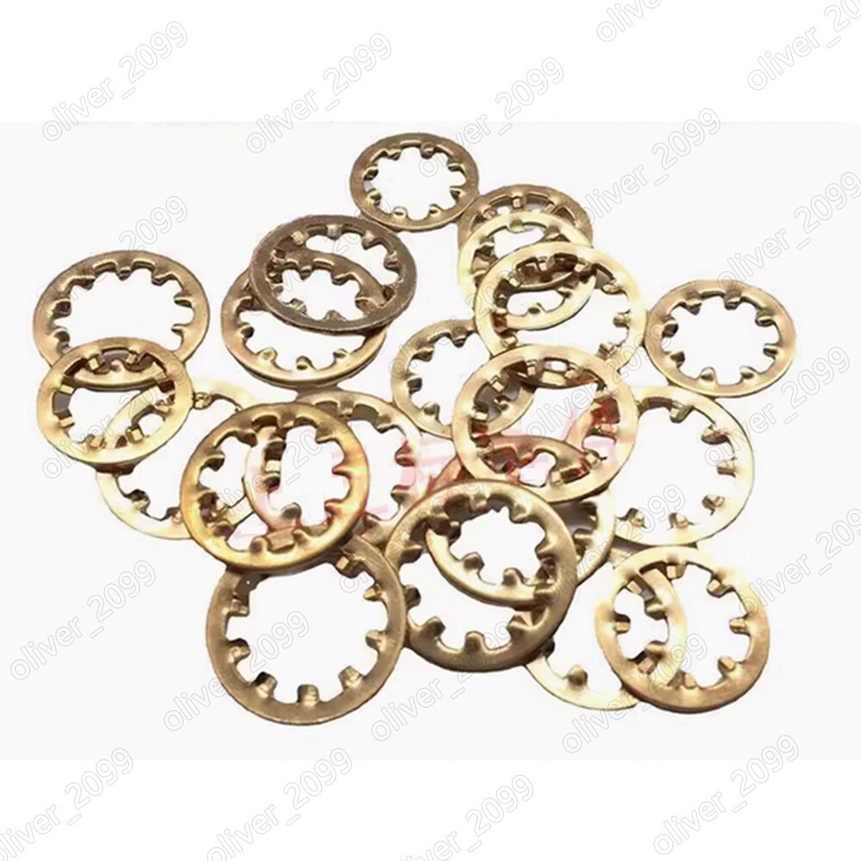 Phosphor Bronze Toothed Lock Washers With Internal Teeth M3 M4 M5 M6 M8 ...