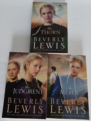 Lot 3 Beverly Lewis The Rose Trilogy Set Thorn Judgment LIKE NEW | eBay