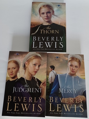 Lot 3 Beverly Lewis The Rose Trilogy Set Thorn Judgment LIKE NEW | eBay
