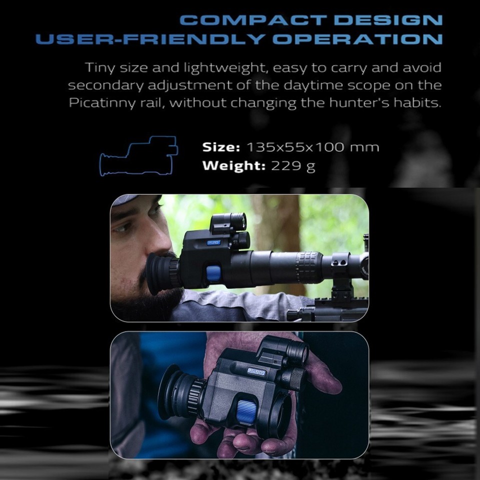 Mira de visión nocturna con clip NV007V2 de 14,5 mm y 850 nm | eBay