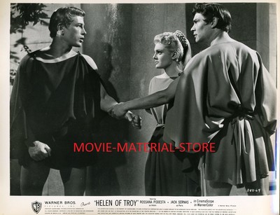 Rossana Podesta & Cast Helen Of Troy 1955 Original 8x10 Photo #K9731 | eBay