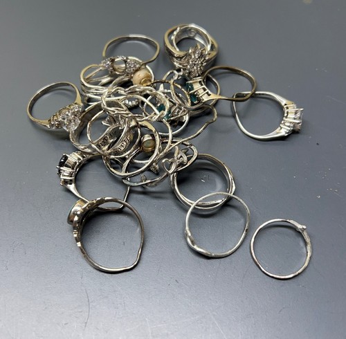 Sterling Silver Scrap & None Scrap Rings - 30 Grams | eBay