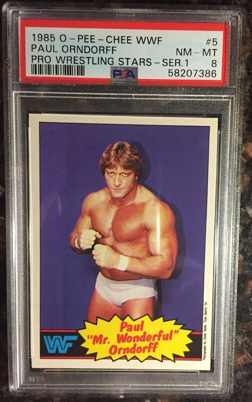 1985 O-Pee-Chee WWF - Paul Orndorff #5 for sale online | eBay