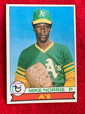 1979 Topps Baseball Card #191 Mike Norris Oakland A's Athletics NMMT ...