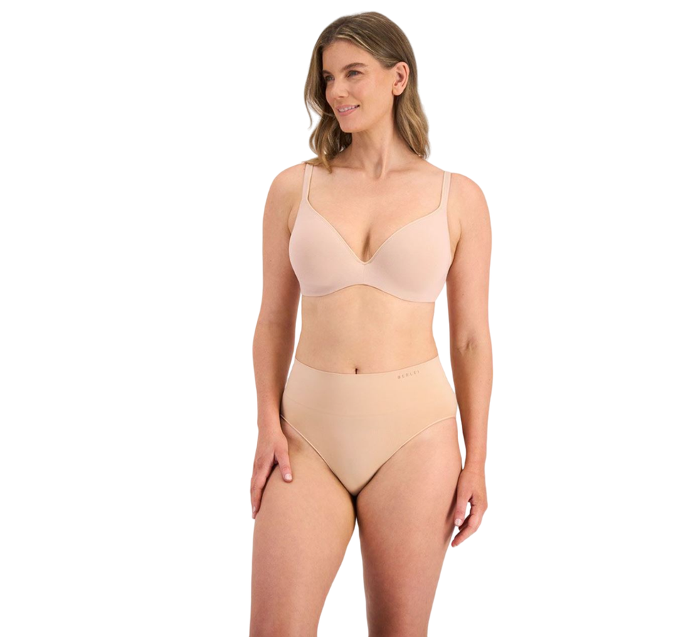 2 x Berlei Barely There Cotton Rich Contour Nude Bra | eBay Australia