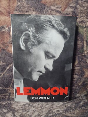 Lemmon by Don Widener -1975 -1st Printing - Hardcover W/ Dust Jacket ...