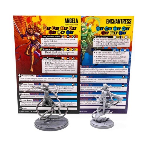 Atomic Mass Games Crisis Protocol Mini Loose Angela and Enchantress #4 ...